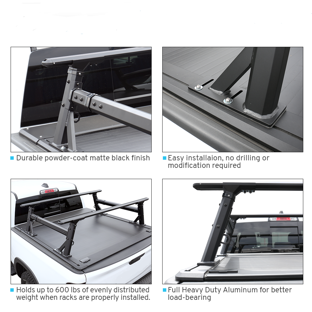 Universal fit Truck Bed ladder rack Lumber rack system I Truck2go