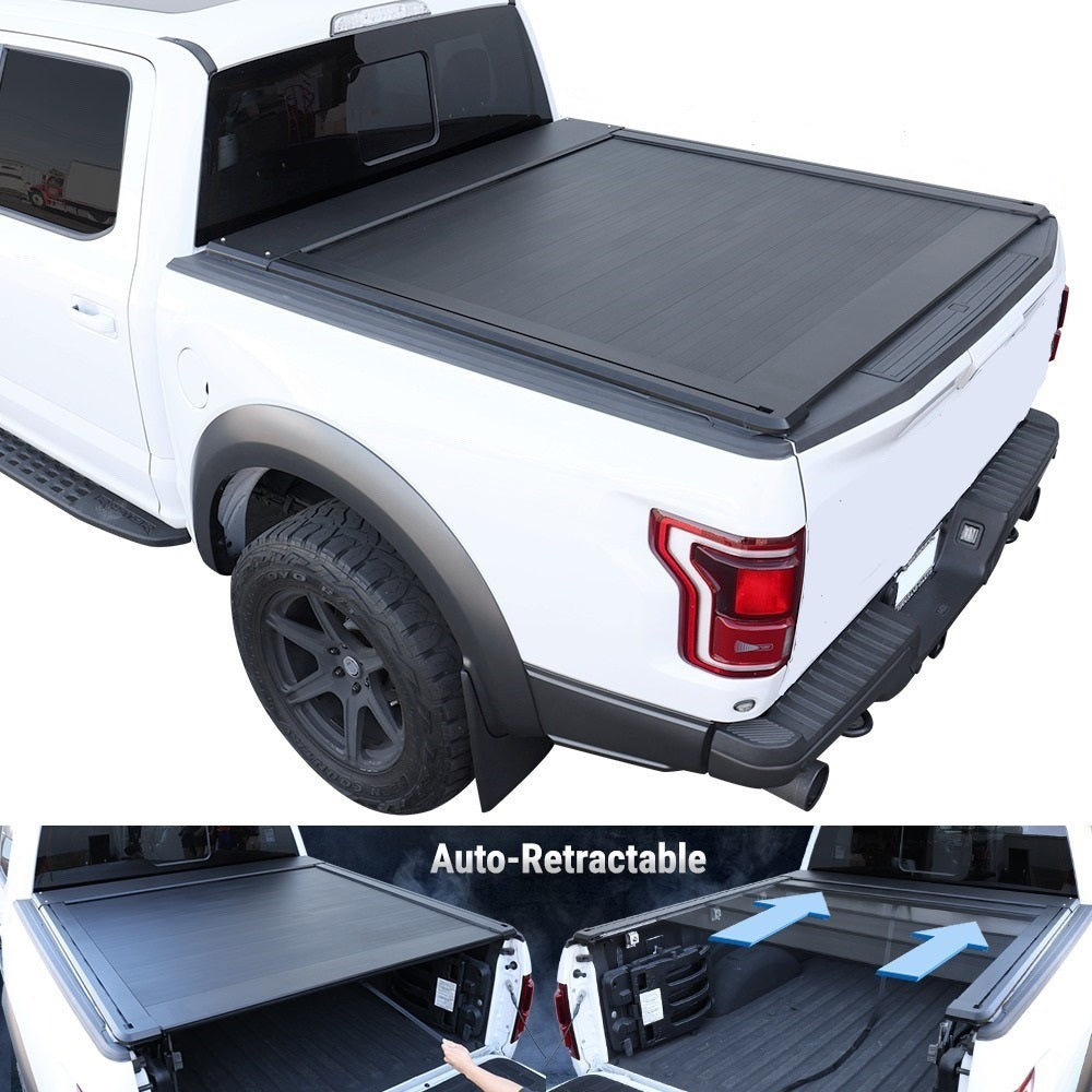 Ford Ranger PRO 5ft V3 Aluminum Retractable Roll Up Tonneau Cover 2019 ...